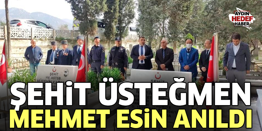 Şehit Üsteğmen Mehmet Esin anıldı - Hedef Gazetesi