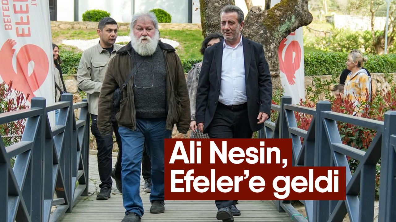 Ali Nesin, Efeler’e geldi - Hedef Gazetesi
